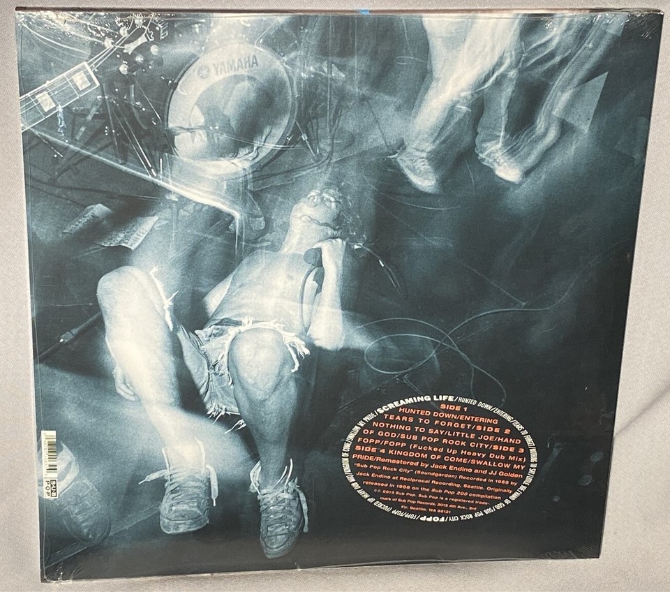 LP SOUNDGARDEN Screaming Life/Fopp (2LPs 180g Vinyl, 2013) NEW MINT ...