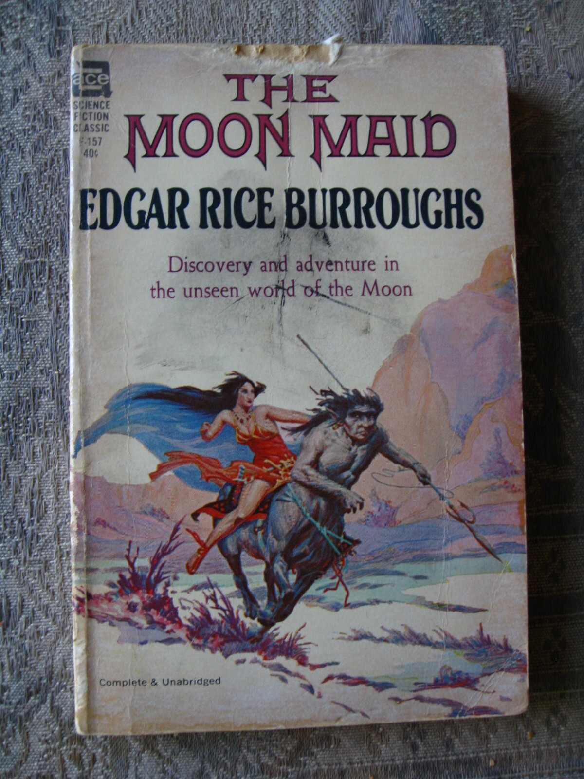 Edgar Rice Burroughs - The Moon Maid (The Moon Trilogy #1) - 1962 ...