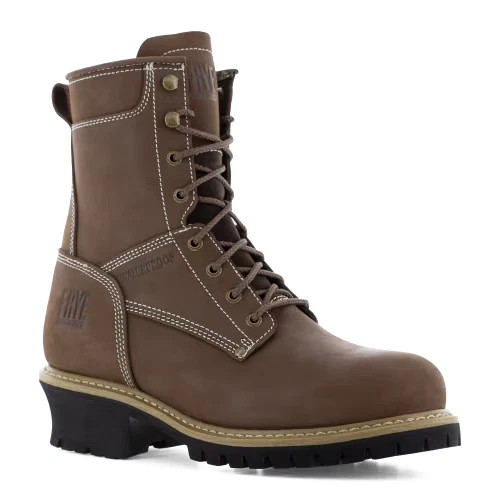 Frye Supply 8" Waterproof Logger Work Boot FR40202 Safety Toe: Size 8.5 ...