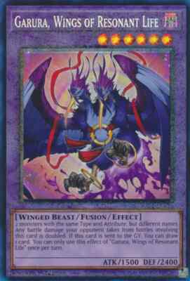 Garura, Wings of Resonant Life - RA02-EN024 - Collector's Rare - Yugioh ...