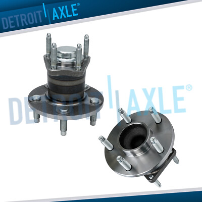 Pair Rear Wheel Bearing Hubs for Chevrolet Chevy Malibu HHR Pontiac G6 ...