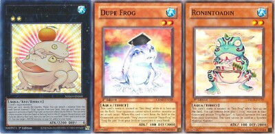 Yugioh Frog Paleozoic Budget Deck - Toadally Awesome -Swap - 55 Cards ...