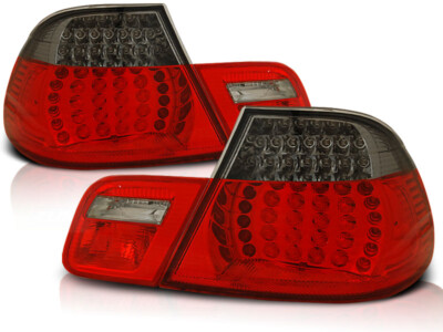 For BMW E46 LED Tail Lights Rear 1999-2003 Cabrio Red Smoke | eBay ...