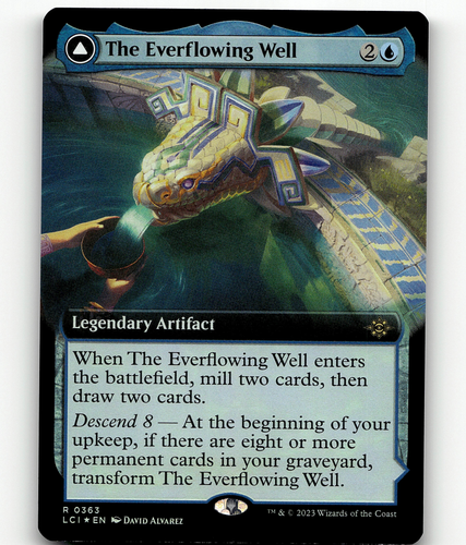 FOIL - MTG The Everflowing Well (Extended Art) - The Lost Caverns of ...