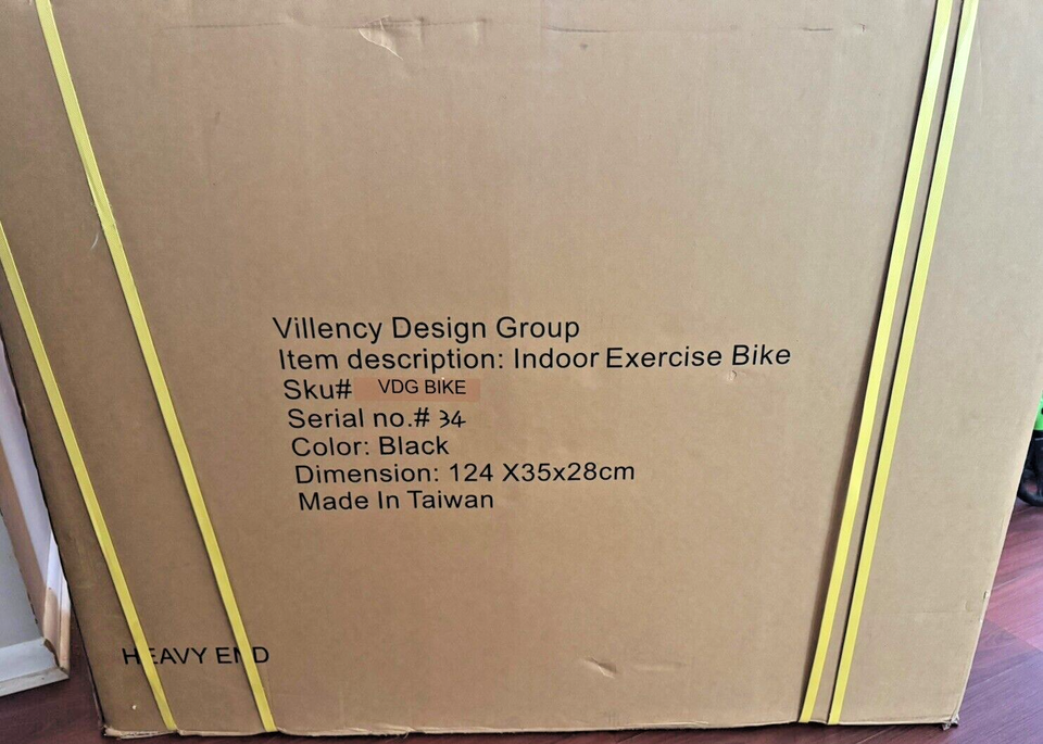 NEW IN BOX-PELOTON DESIGNER-Rare-Villency Design Group Stationary ...
