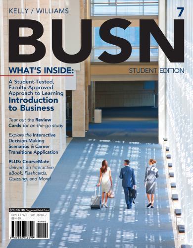 BUSN: Introduction to Business - 1285187822, Marcella Kelly, paperback ...