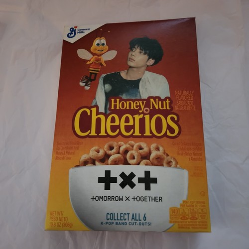 TXT K-POP Cheerios Box Collectible Tomorrow x Together General Mills ...