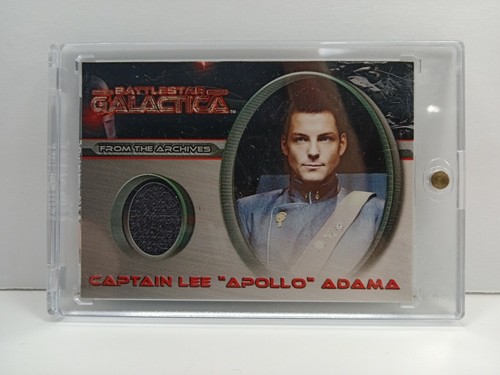 Battlestar Galactica CC7 Captain Lee Apollo Adama Costume card | eBay