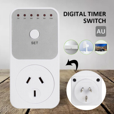240V Digital Timer Switch Automation Power Socket Electric Countdown ...