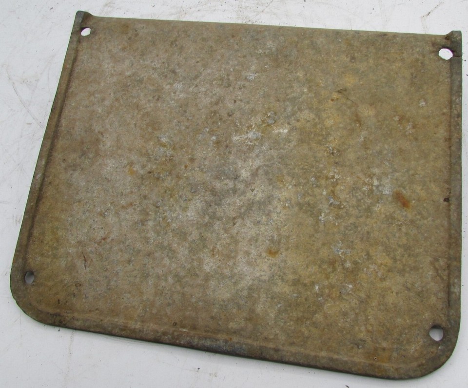 Vintage automobile aluminum running board step plate. Possibly 1925-6 ...