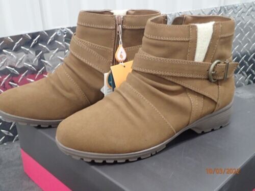 Sporto Women's Melda Waterproof Suede Bootie Size 8.5M Chesnut Orig $99 ...