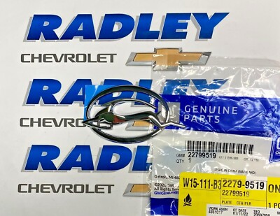 NEW GM OEM 14-18 CHEVROLET IMPALA EXTERIOR- EMBLEM BADGE NAMEPLATE ...