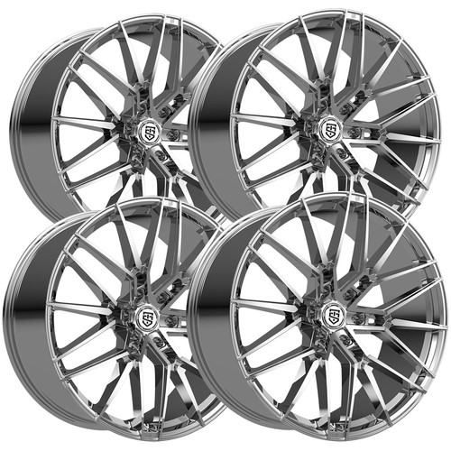 (Set of 4) TIS 506C 22x10 6x135 +24mm Chrome Wheels Rims 22" Inch | eBay
