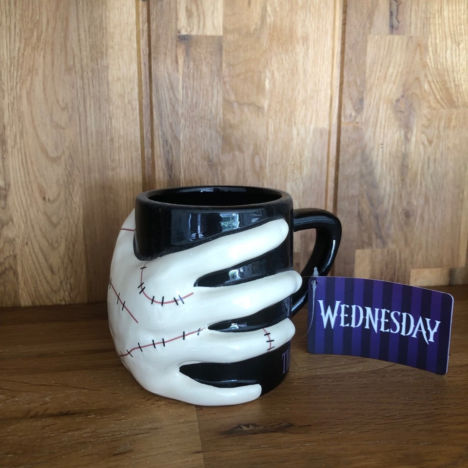 The Addams family Wednesday Addams Thing Mug Cup Halloween/Christmas ...