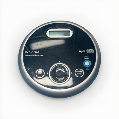 INSIGNIA NS-P5113 Portable CD Player MP3 Playback with FM Tuner Black ...