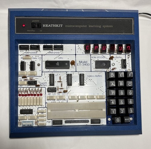 Heathkit ET-3400 Microprocessor Trainer Computer for repair | eBay