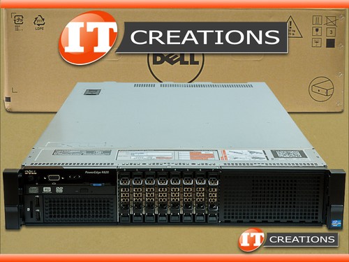 DELL POWEREDGE R820 SERVER 8B TWO E5-4640V2 2.2GHZ 128GB 3 X 300GB 15K ...