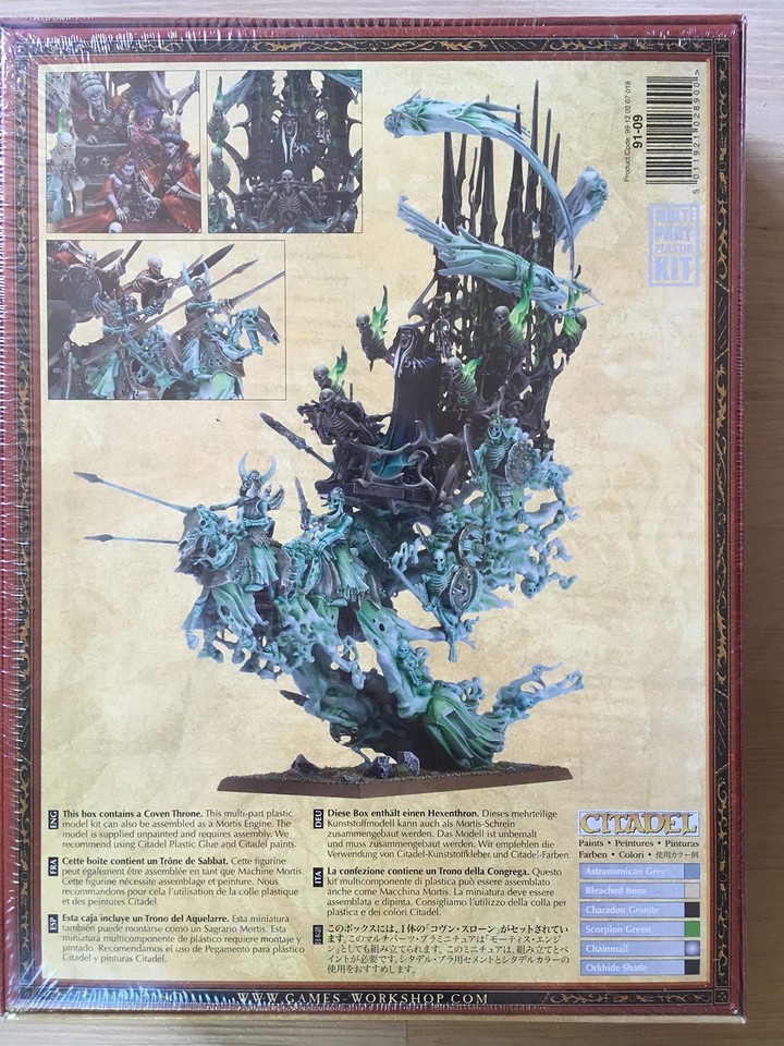 Games Workshop Vampire Counts: Coven Throne / Mortis Engine (2012) | eBay