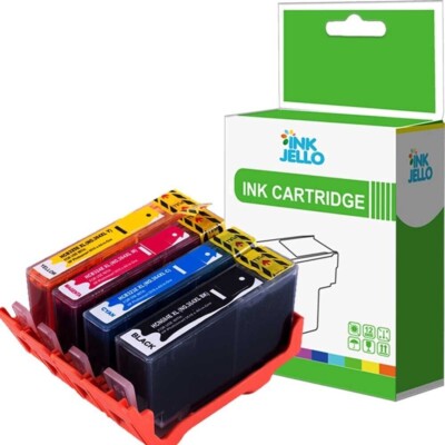 4 Ink Cartridge 364XL For HP Photosmart 5510 5515 5520 5524 6510 C6380 ...