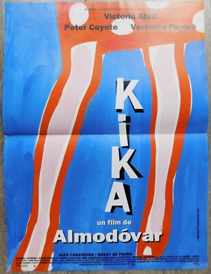 Kika French Movie Poster Original 15"23 1993 Pedro Almodóvar Coyote ...