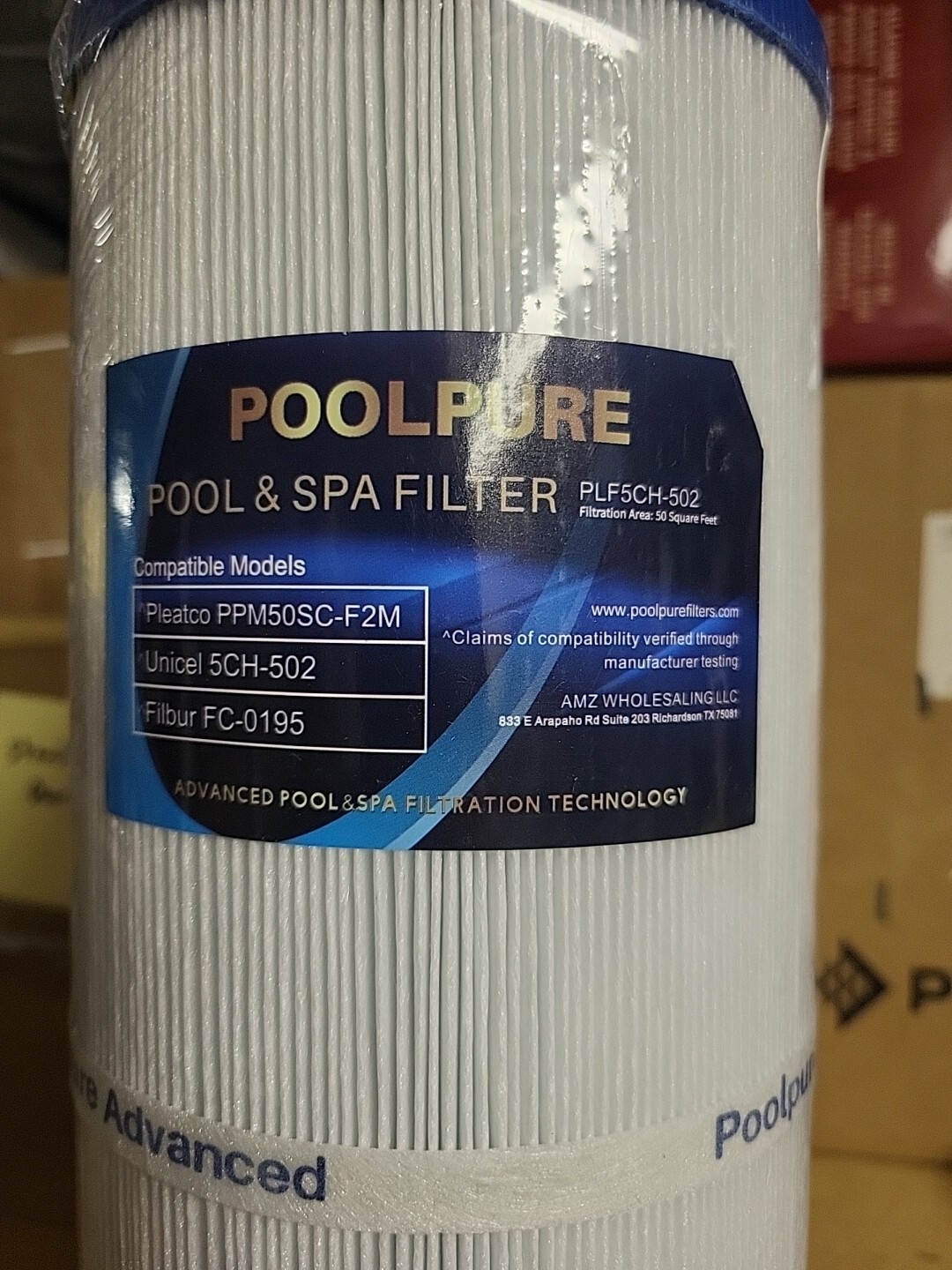 Lot Of 2 Pool Pure PLF5CH-502 5CH-502, FC-0195 | eBay