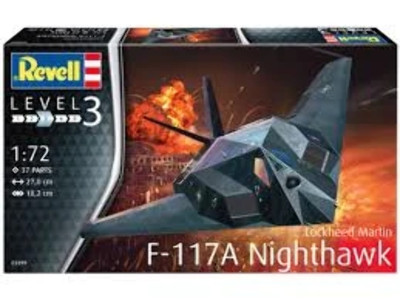 Revell 03899 1/72 F-117A Nighthawk Stealth Fighter Plastic Model Kit | eBay