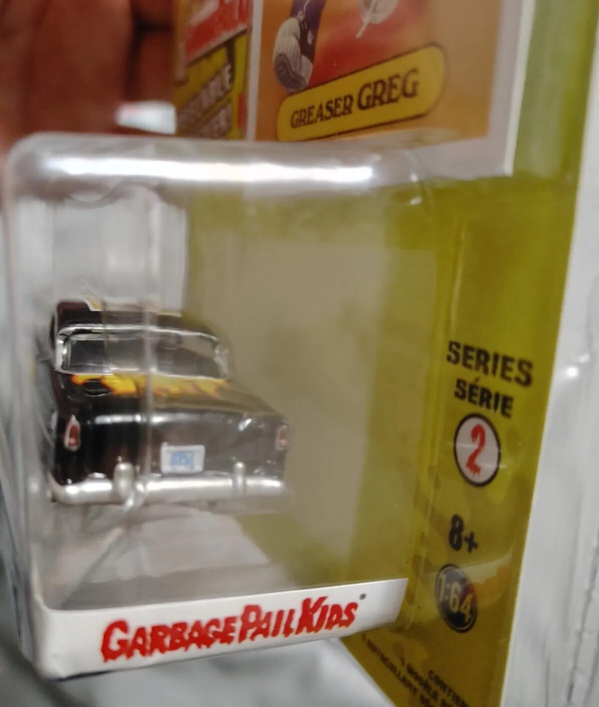 Greenlight Garbage Pail Kids Greaser Greg 55 Bel Air Series 2 1/64 ...
