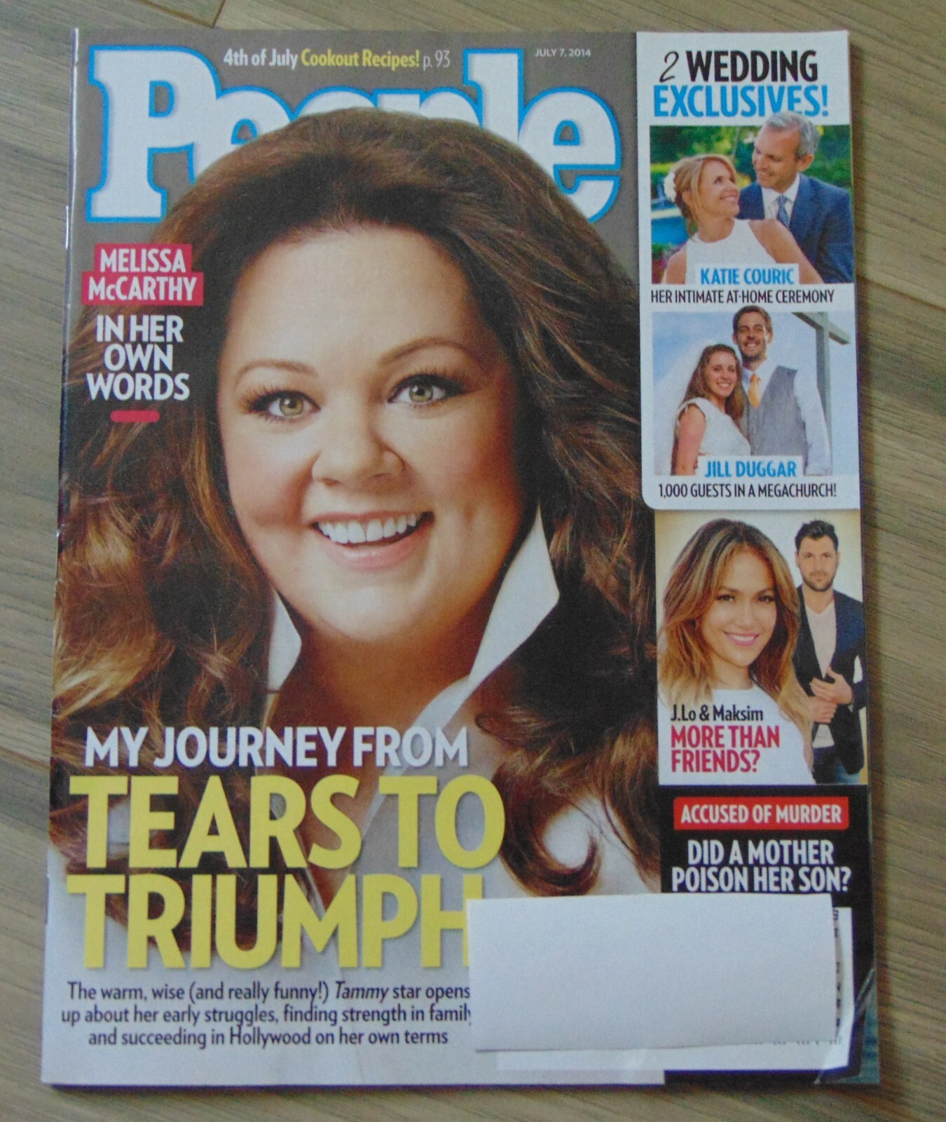 People Magazine July 7 2014 Melissa McCarthy | eBay
