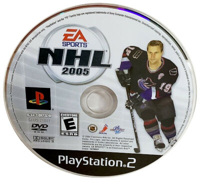 NHL 2005 Sony PlayStation 2 PS2 2004 EA Sports Video Game DISC ONLY ...