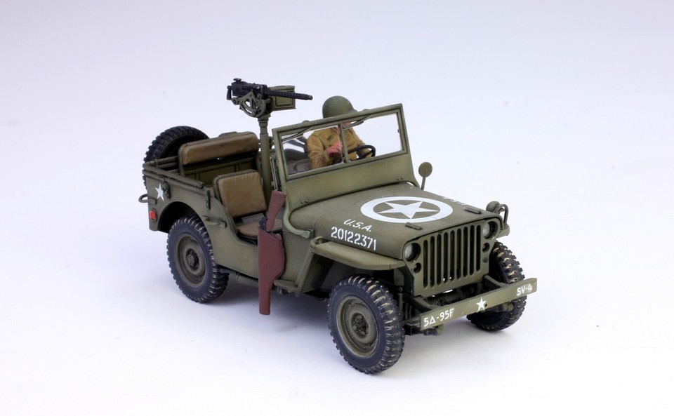 PreSale 1:35 ProBuilt Model US Army Car 1/4-Ton 4x4, WW2 | eBay