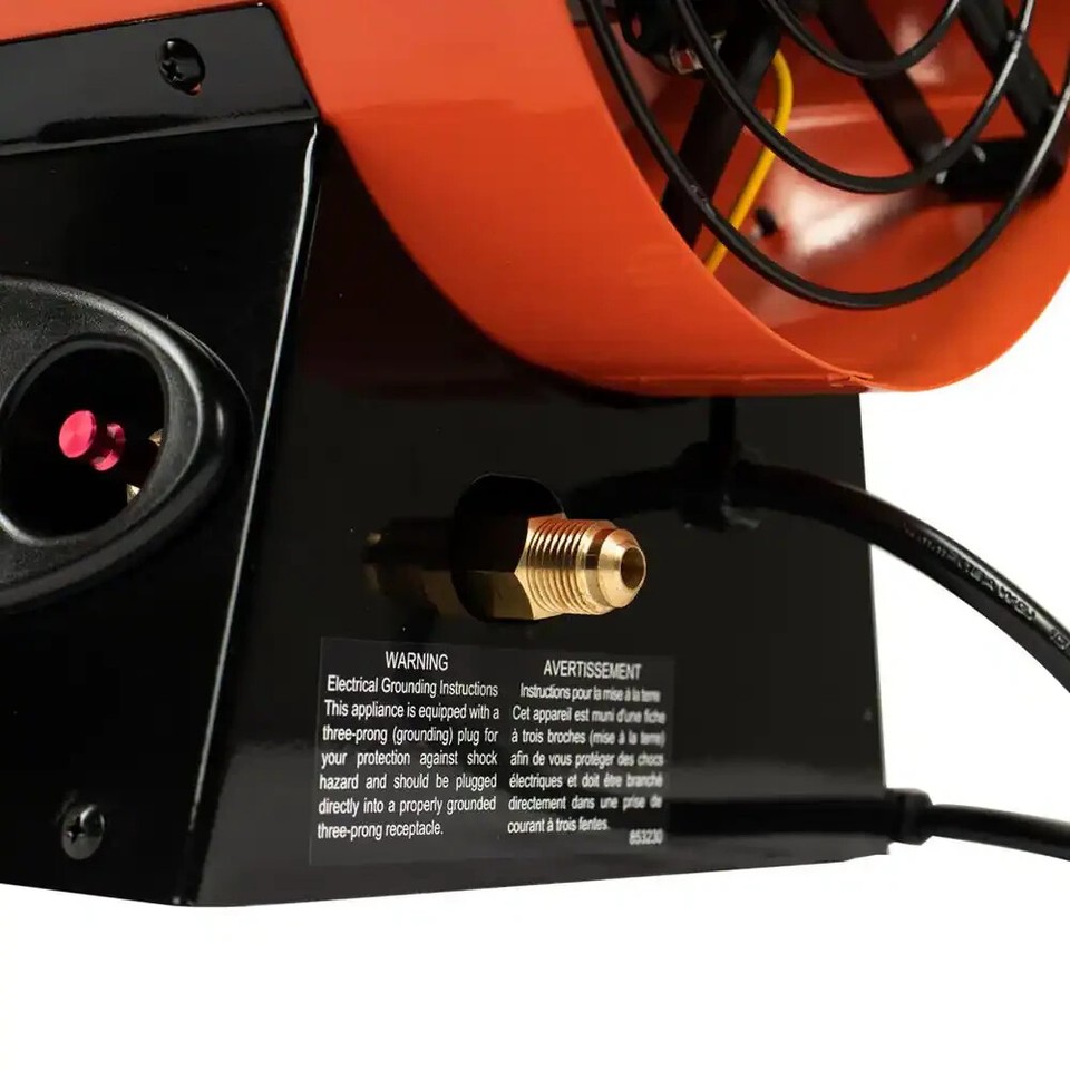 Heatfast Portable Construction LP Gas Forced Air 160K BTU Space Heater ...