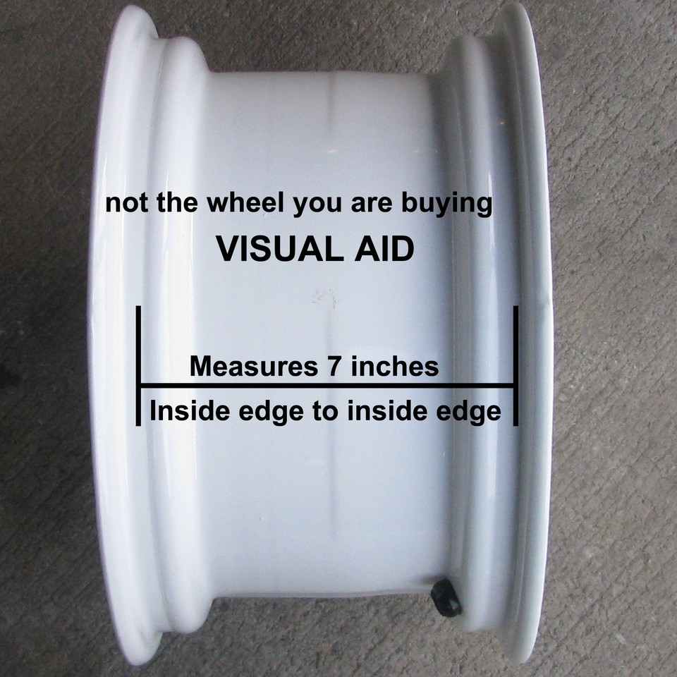 Aluminum ATV RIM WHEEL 12x7 4/156 4+3 Vision Type 550 Five-Fifty Matte ...