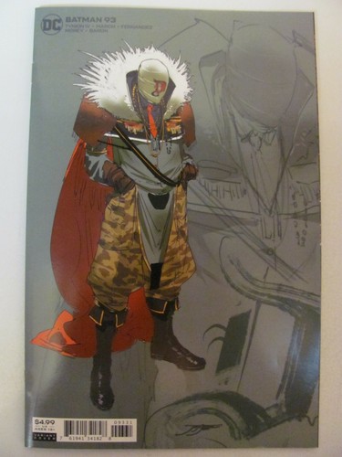 Batman #93 DC 2016 Series Punchline Tynion IV Designer 1:25 Variant 9.6 ...