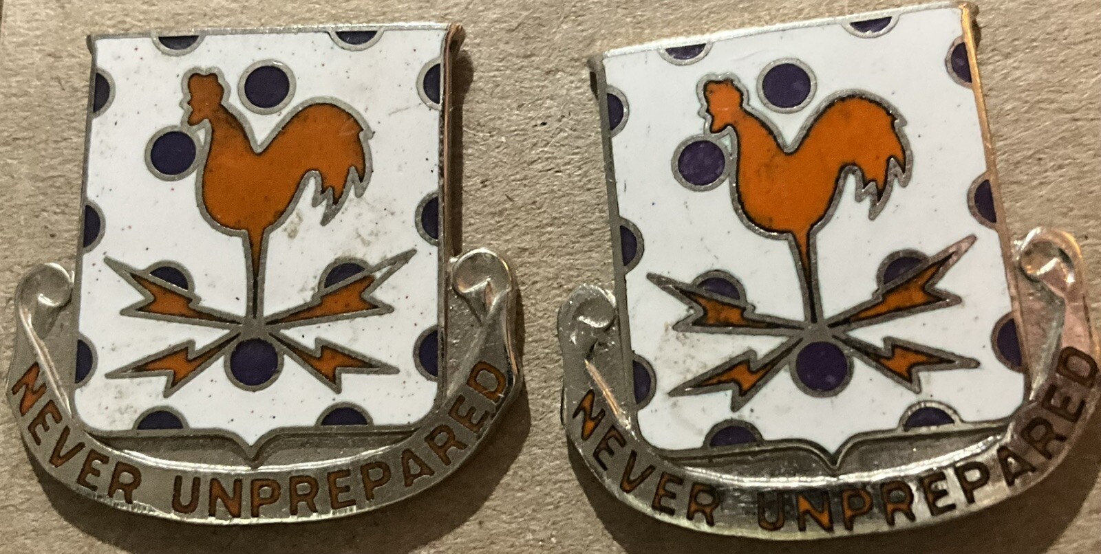 2 - US Army 25th Signal Battalion DI's DUI's Crest's Badges Pins | eBay