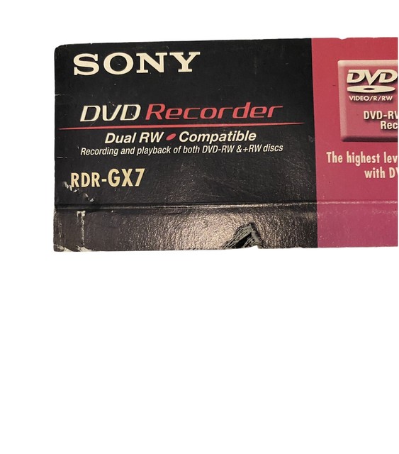 Sony RDR-GX7 DVD Recorder for sale online | eBay