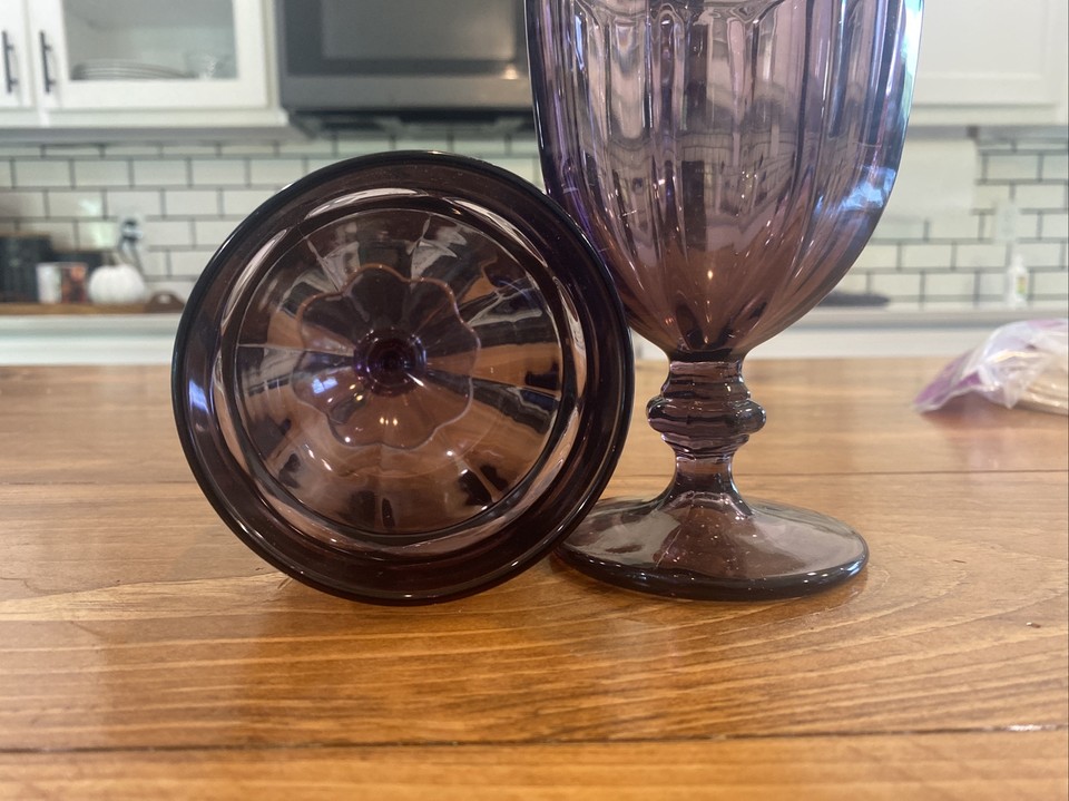 Libbey Duratuff Gibraltar 2 Violet Amethyst Purple Iced Tea Water Bar ...