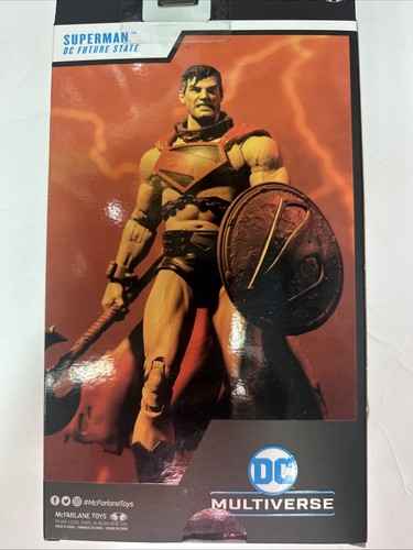 MCFARLANE DC MULTIVERSE FUTURE STATE SUPERMAN 7-INCH ACTION FIGURE NEW ...