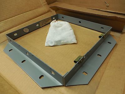 SQUARE D 12"X12" STEEL SQUARE WIREWAY AUXILIARY WIRE GUTTER TROUGH ...