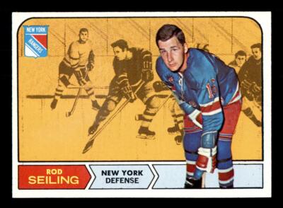 1968 Topps Hockey #71 Rod Seiling - NM | eBay
