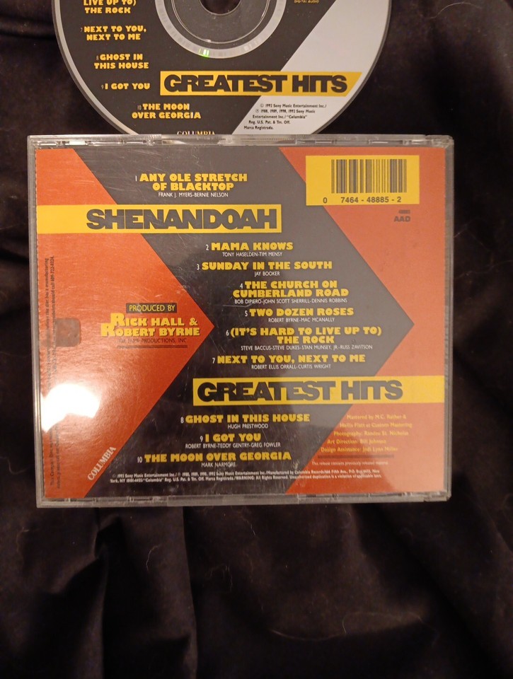 SHENANDOAH: Greatest Hits by Shenandoah CD LIKE NEW Mint BRAND NEW CASE ...