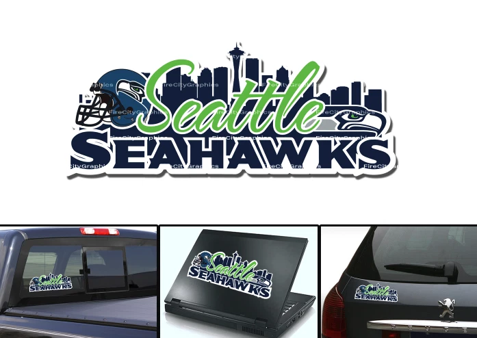 Seattle Seahawks Decals