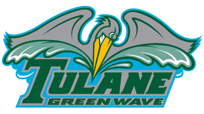 Tulane University Green Wave sticker logo NCAA weatherproof bumper ...