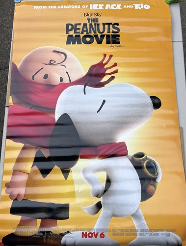 THE PEANUTS MOVIE 2015 Original Ver C DS 2 Sided 27X40" US Movie Poster Snoopy | eBay