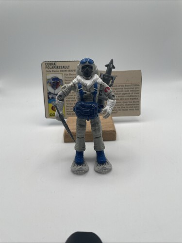 GI Joe 1985 Snow Serpent, complete with file card | eBay