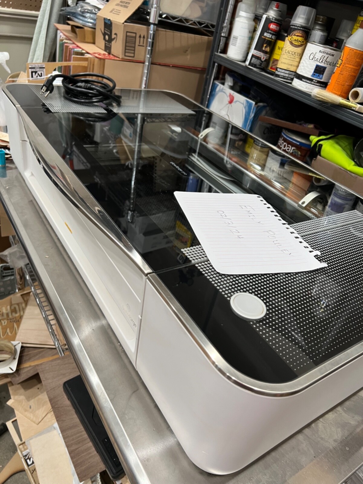 Glowforge Pro 45 W Laser Engraver & Cutter. | Grelly USA