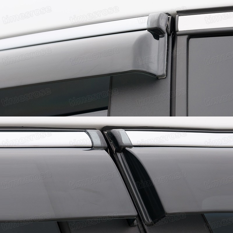 Car Window Vent Visor Deflector Shade Sun/Rain Guard for 2020-2023 Ford ...