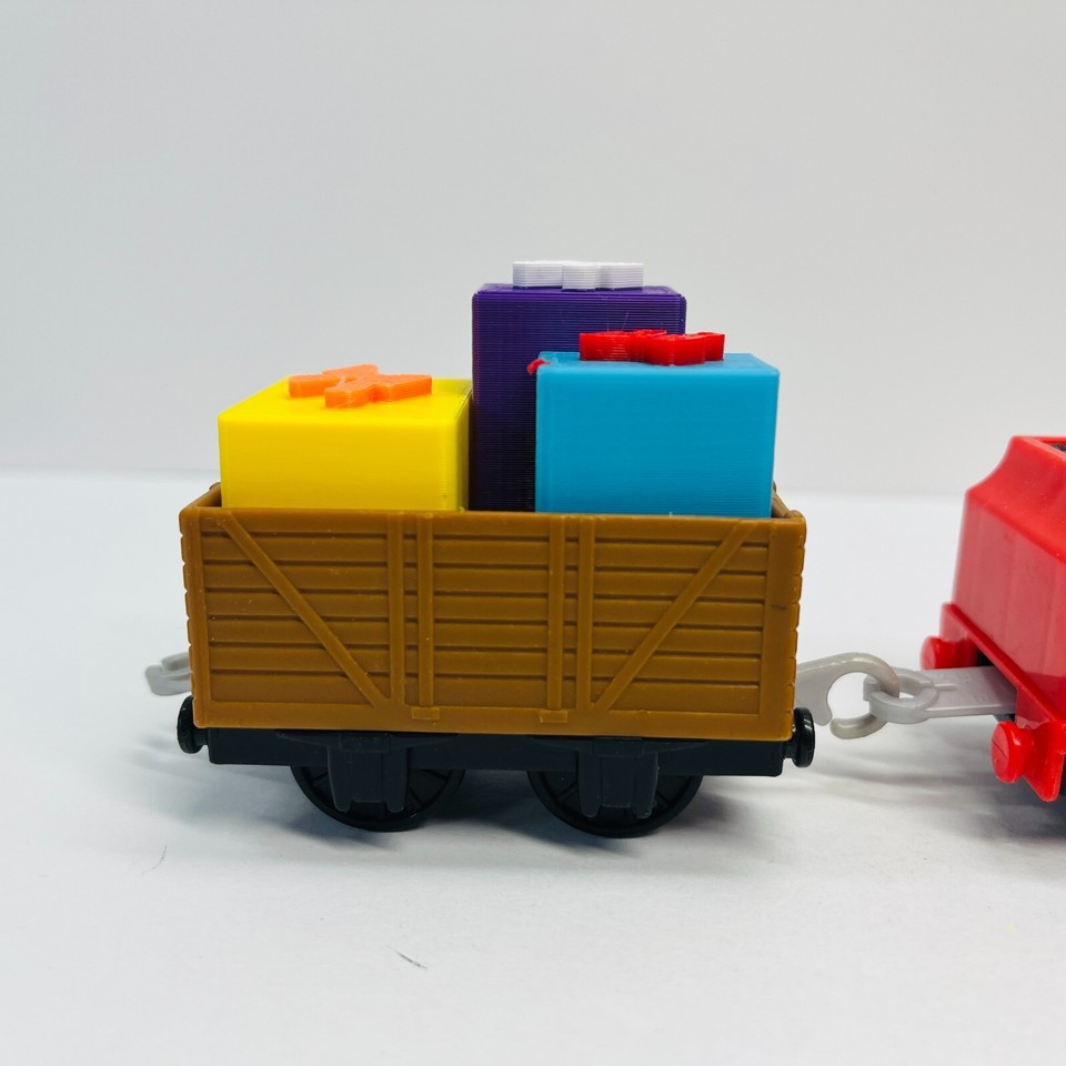 Thomas & Friends Trackmaster James Christmas Snow Plow Train CUSTOM 3D ...