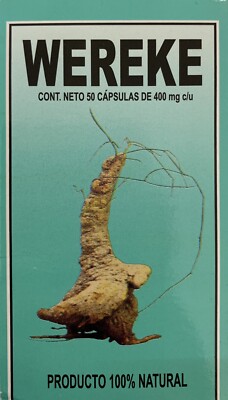 WEREKE 50 CAPSULES 400mg CAPSULAS DE WEREKE Huereque | eBay