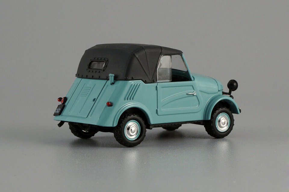 SMZ S3A Soviet SMZ Cycle Microcar USSR 1957 Year 1/43 Scale Diecast ...
