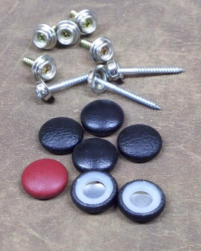 50-DURA-SNAP UPHOLSTERY BUTTONS #30-#36 WITH 3/4" -1 1/2" SCREW STUDS ...